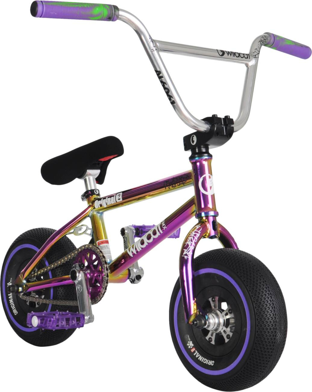 Mini BMX Wildcat Joker Original 2C Purple/Black bez brzd